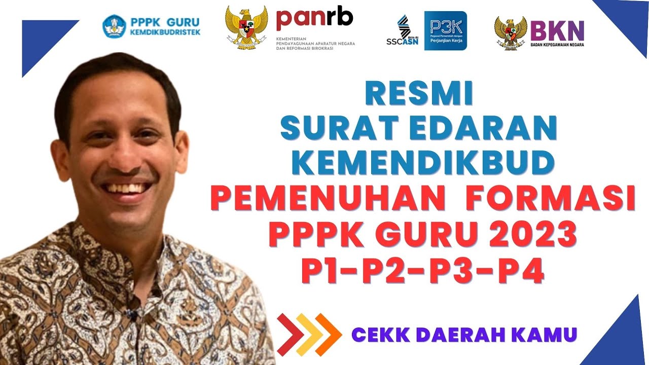 Resmi Surat Kemendikbudristek Rapat Koordinasi Pemenuhan Formasi