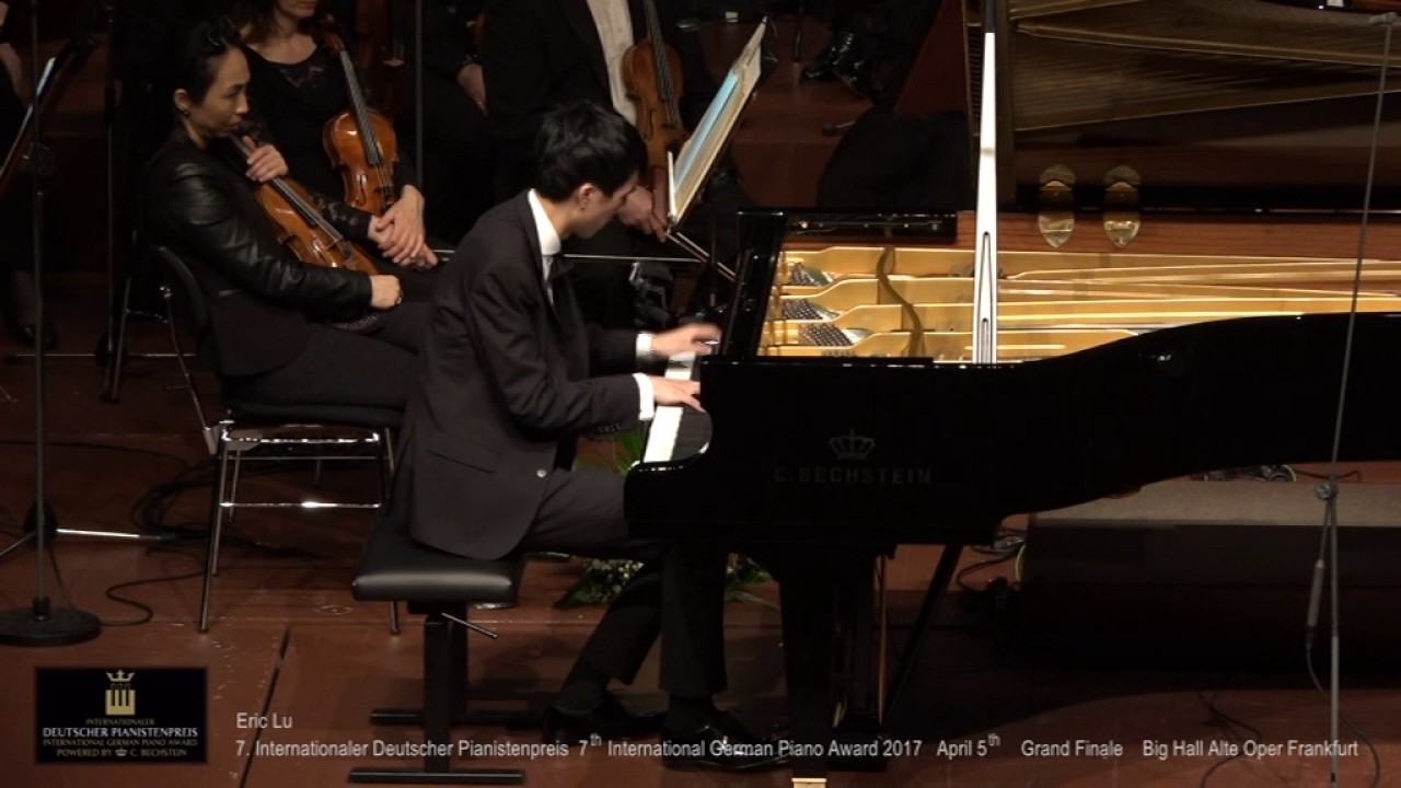 International German Piano Award 2017 Grande Finale (4) Eric Lu - YouTube