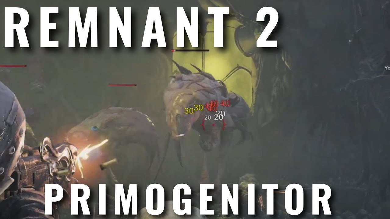 Remnant 2 - Primogenitor Boss Fight - YouTube