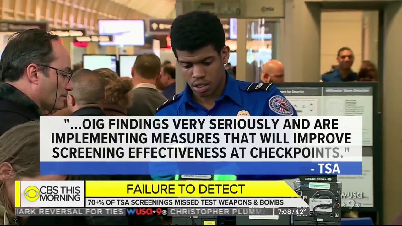 Undercover Investigation: 70 Percent of TSA Screenings Missed Test ...