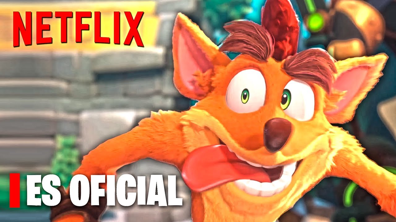 La SERIE OFICIAL de CRASH BANDICOOT en NETFLIX - YouTube