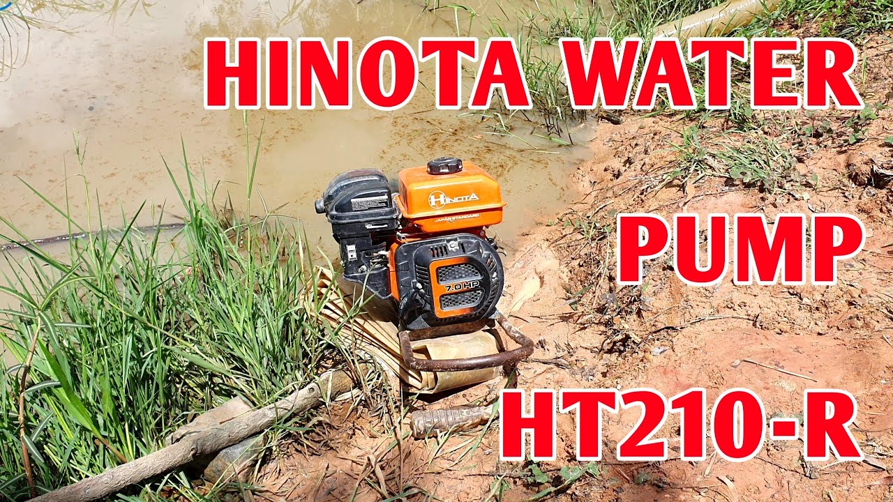 Hinota HT210-R powerful 7HP) | Gasoline engine for water pump and boat ...
