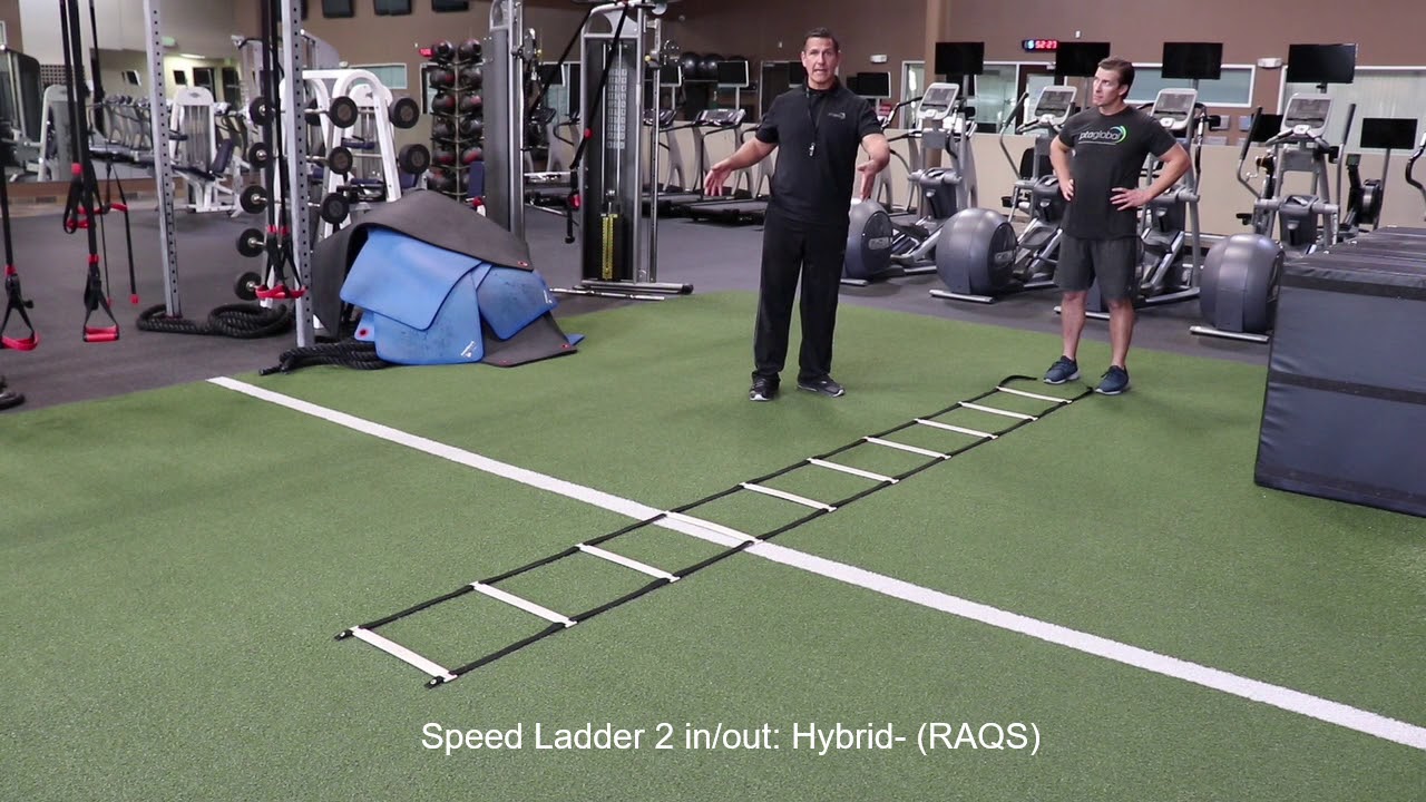 2 In 2 Out Side to Side Ladder Drill - YouTube