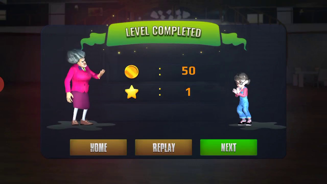 How to escape scary teacher chapter 1 half levels - YouTube