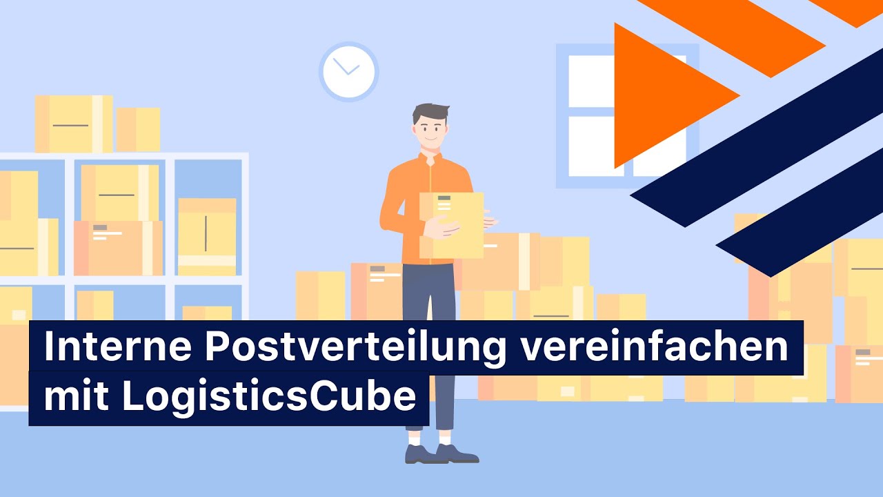 Smarte Unterstützung für Ihre Poststelle – LogistcsCube - YouTube