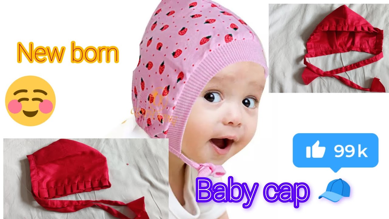 New born baby Cap 🧢#viral #trending #fashion #diy #like - YouTube