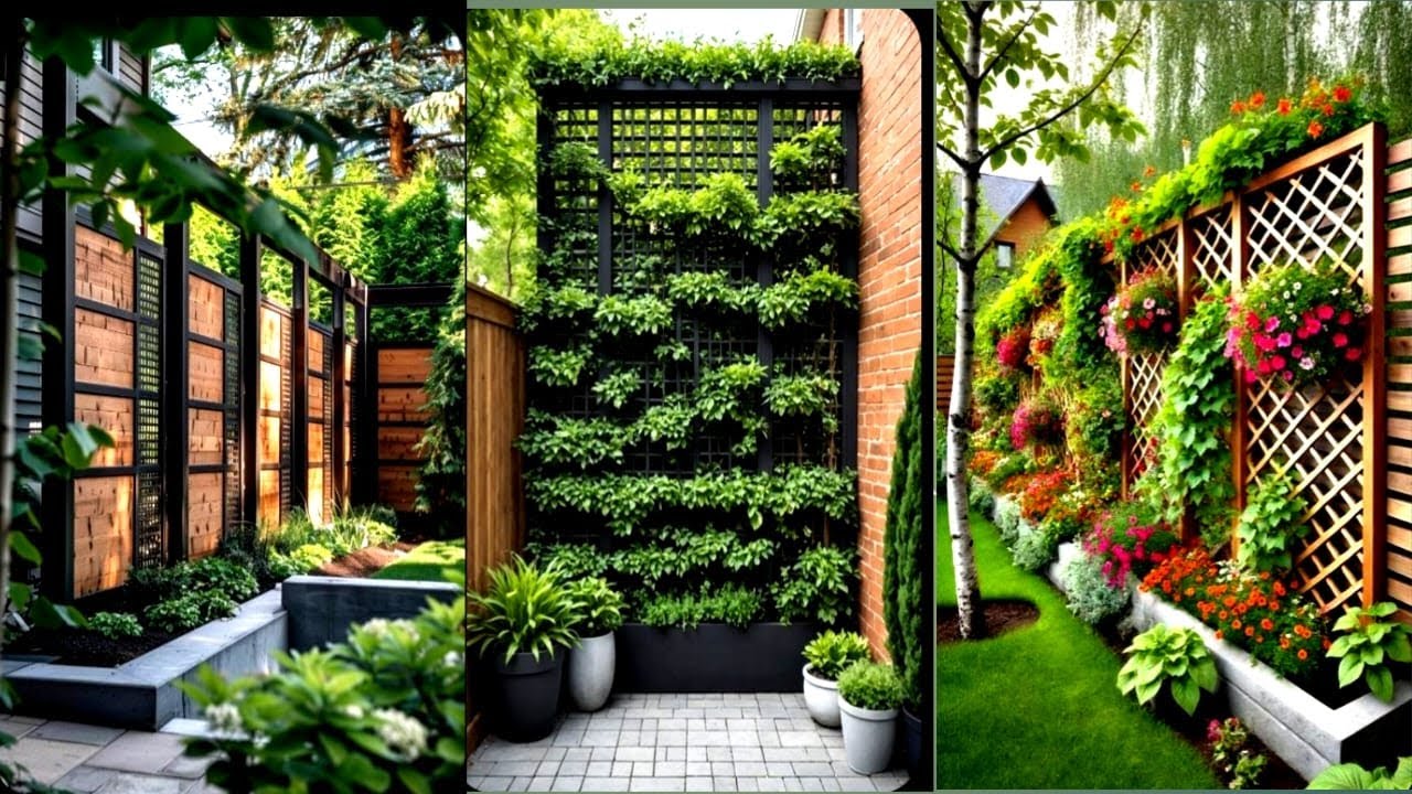 Creative Privacy Fence Ideas To Make Your Space Awesome | Garden Ideas ...