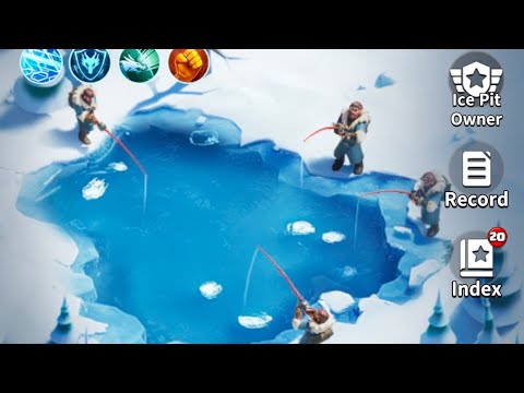 Arctic Ice Pit Fishing in Dark War Survival - YouTube
