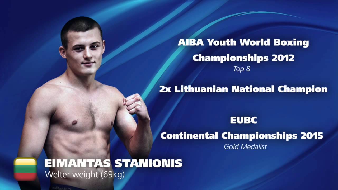 AIBA Boxer of August - Eimantas Stanionis - YouTube