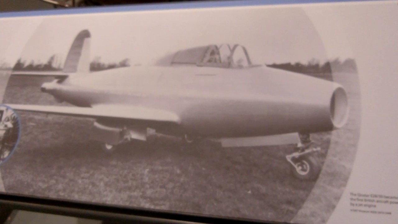 Power Jets W2/500 Engine of the Gloster E28/39 first British Jet ...