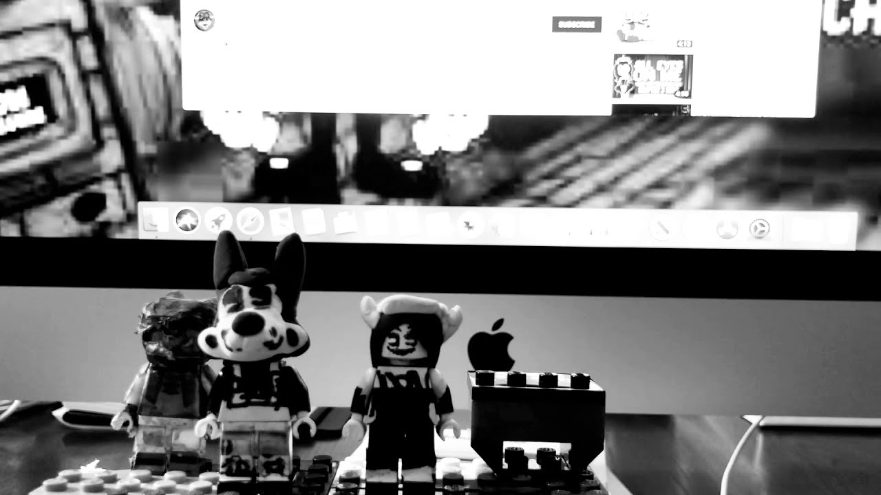 Lego custom Bendy and ink machine Boris and Alice Angel minifigure ...