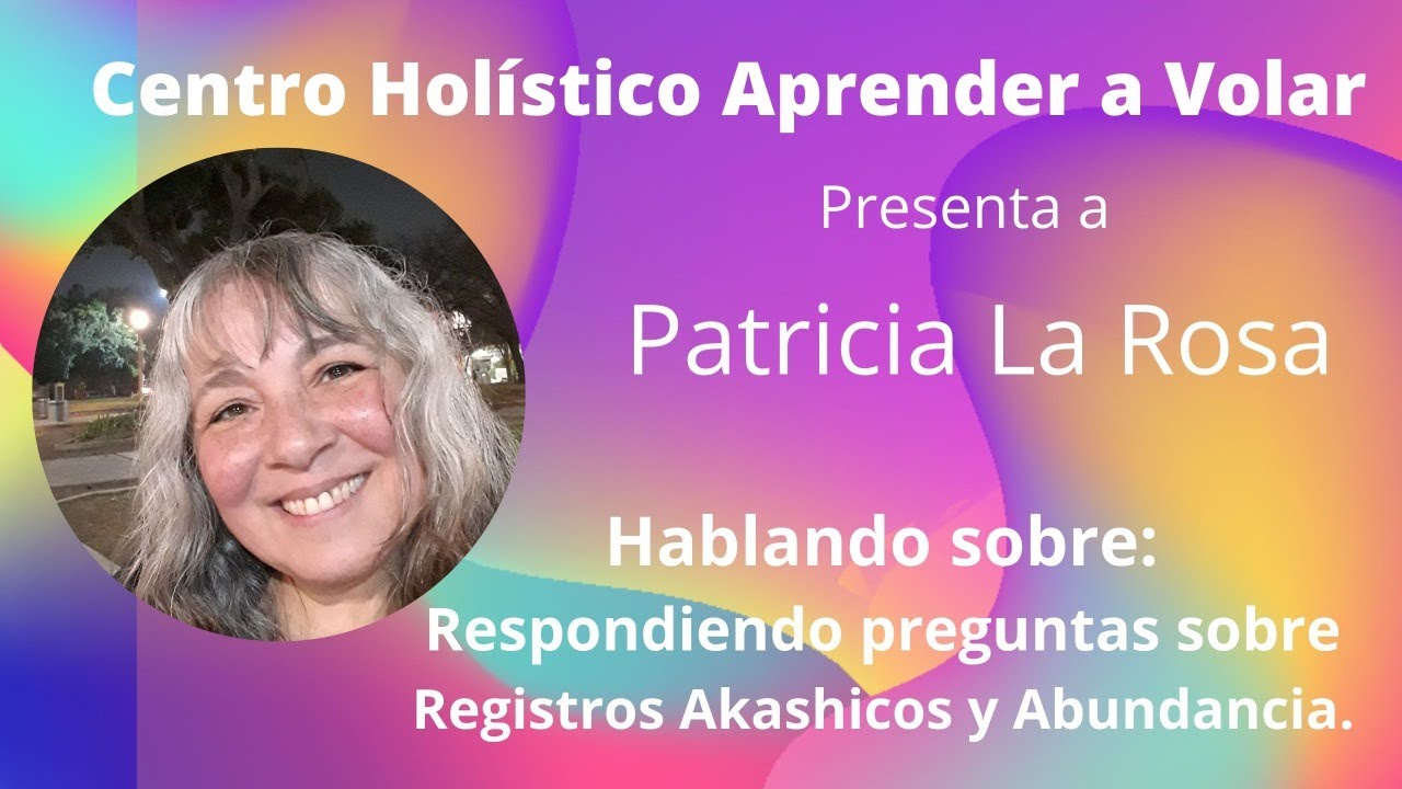Aprender a Volar con Patricia La Rosa, hablando sobre Registros ...