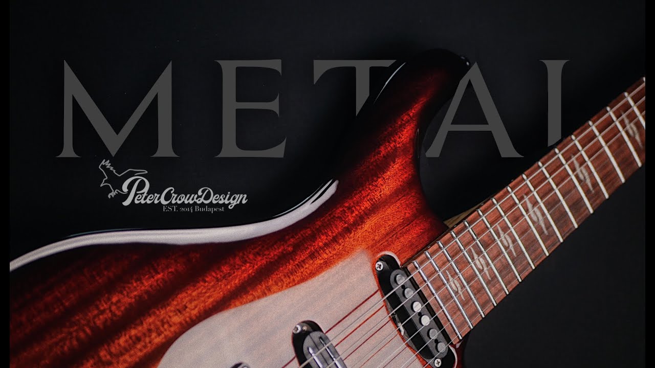 Peter Crow || Custom Shop Beauty || Metal Demo & Tones - YouTube