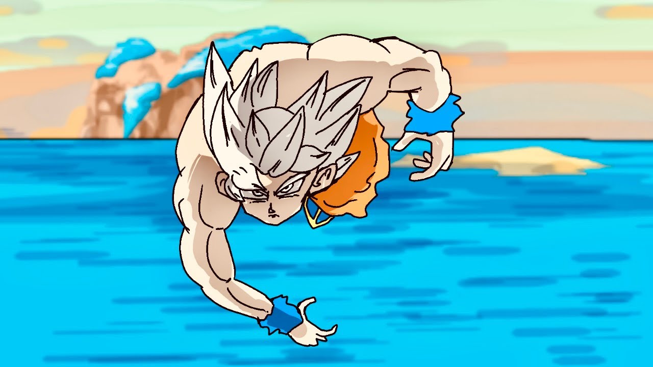 goku ultra instinct vs vegeta mega instinct / TEASER / fan animation ...
