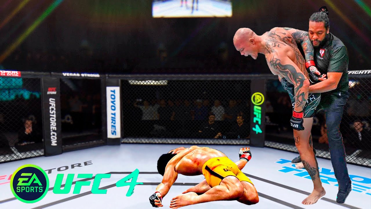 UFC4 Bruce Lee vs Anthony Smith EA Sports UFC 4 PS5 - YouTube