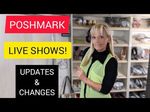 POSHMARK LIVE SHOWS LIKE WHATNOT! Poshmark updates and changes. - YouTube