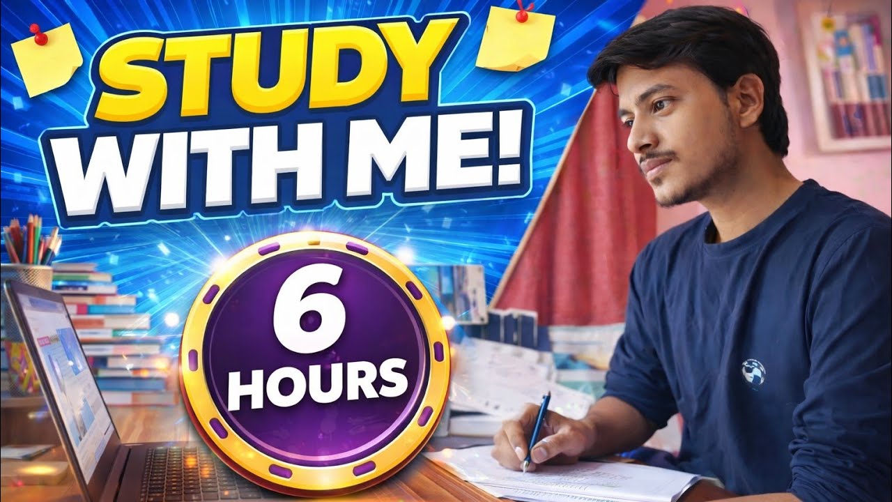 Study With Me 🧠 | Focus & Concentration | AI Study Session 📖 - YouTube