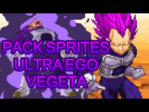 Ultimate Pack Sprite Vegeta Ultra Ego/Ego Superior - YouTube