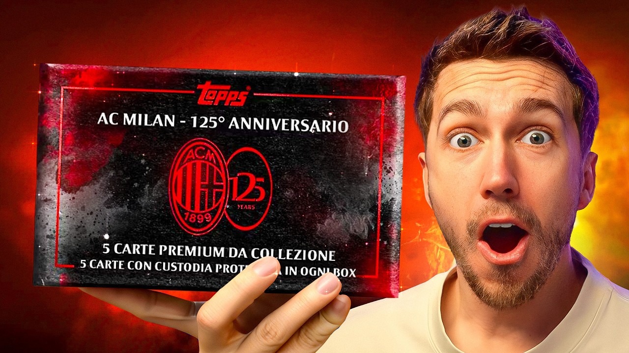 I Opened A $1000 Limited Edition AC Milan 125th Anniversary Football ...