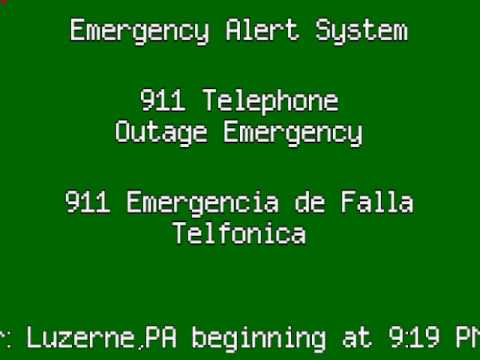 EAS: 911 Telephone Outage Emergency - YouTube