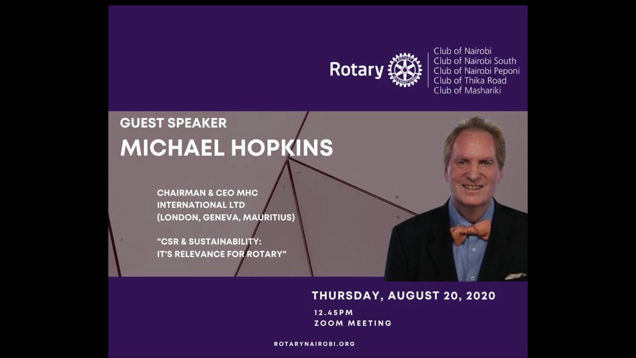 Prof Dr Michael Hopkins CSR & Sustainability - YouTube