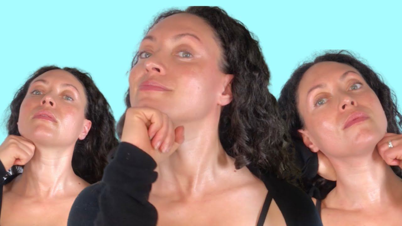 Beautify turkey neck | Double chin | Jowels | Neck lines - YouTube