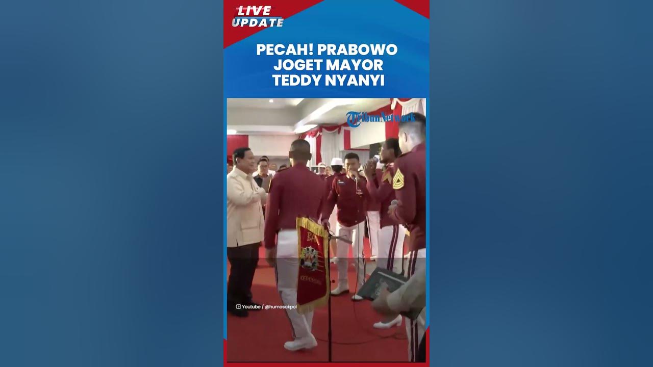 Momen Gemas Presiden Prabowo & Mayor Teddy Joget hingga Nyanyi 'O Ulate' Bersama Taruna Akpol ...