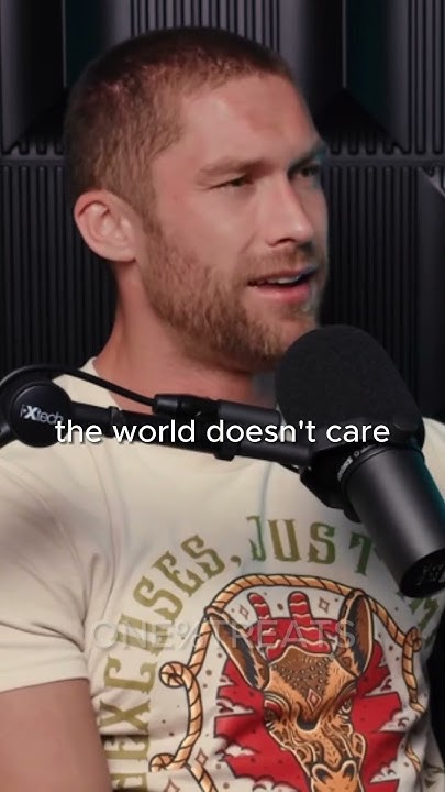 the WORLD DOESNT CARE about YOU - YouTube