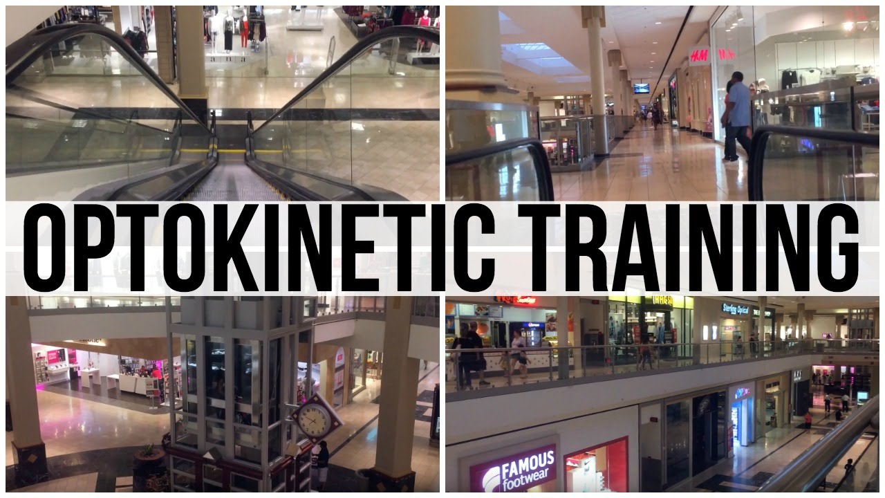 Mall Escalator: Optokinetic Training - YouTube