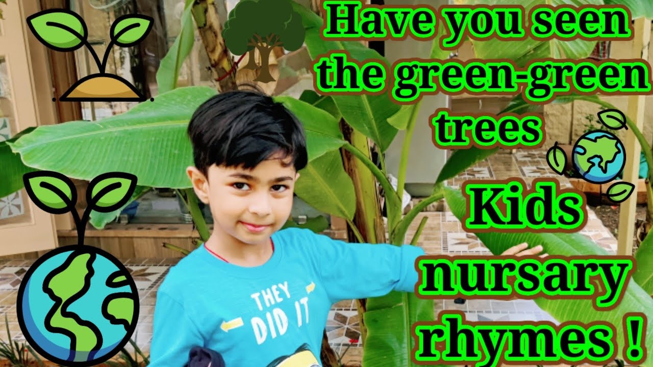 Green,green trees| Kids nursary rhymes - YouTube