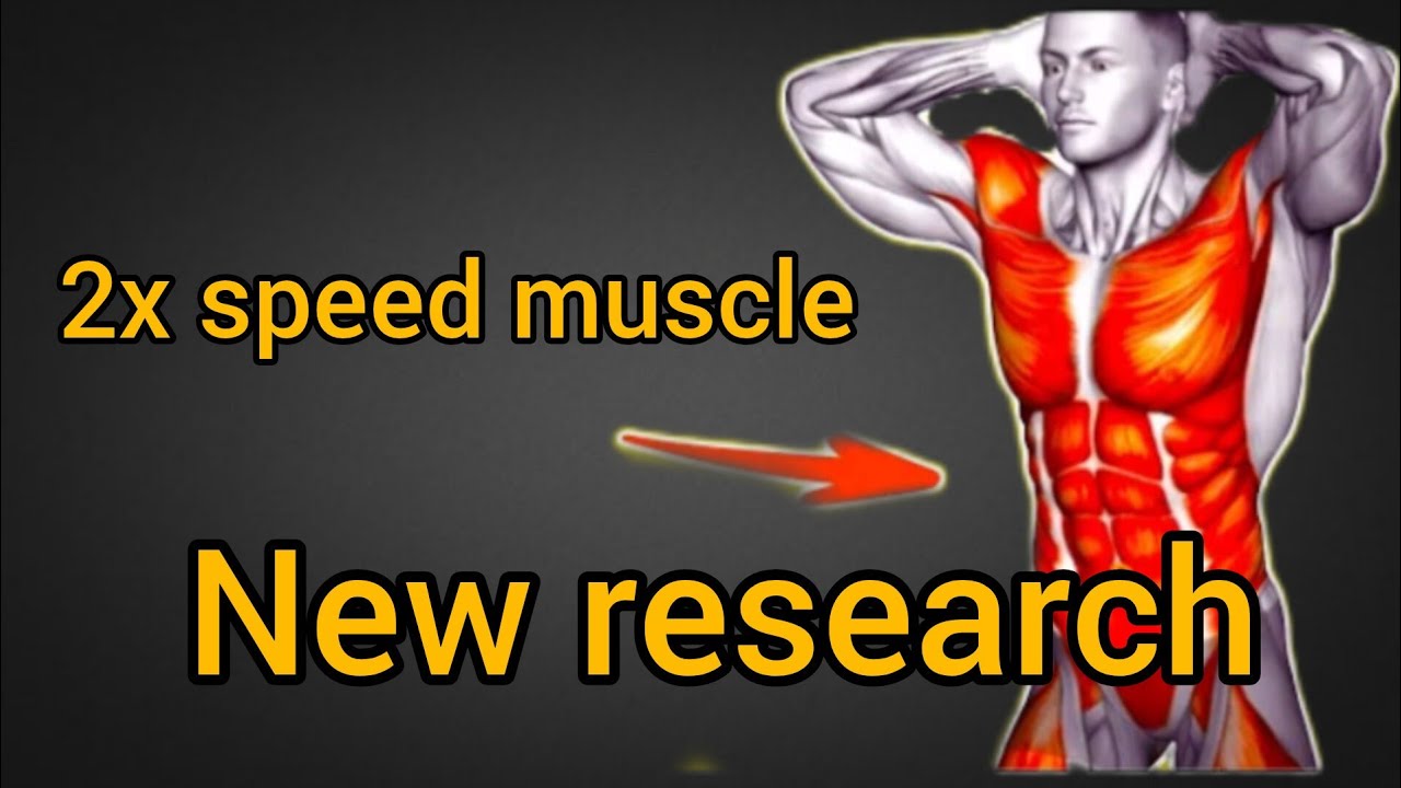 2x speed build muscle growth (new science research) - YouTube