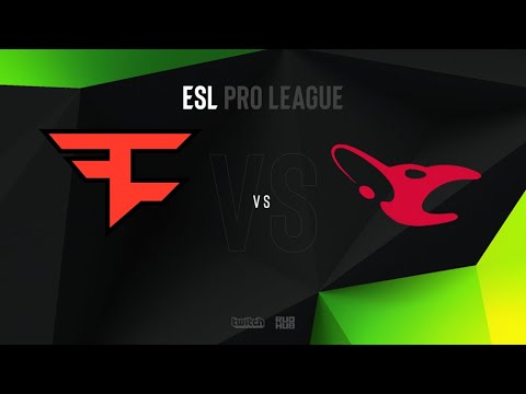 FaZe vs mousesports -  ESL Pro League Season 9 Finals - bo3 - map1 - de_train [ceh9 & Anishared]