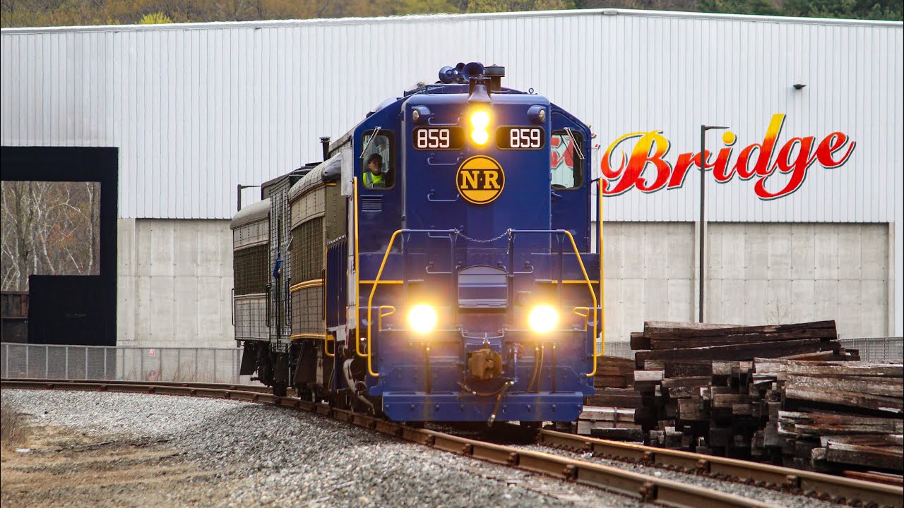 The Naugatuck Railroad: A Chase to Chocolate - YouTube