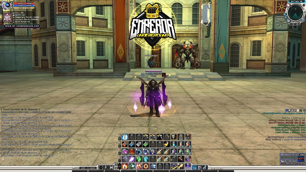 KEGABUTAN DI MALAM HARI | RF UNDERGROUND 55 SEMI PVP - YouTube