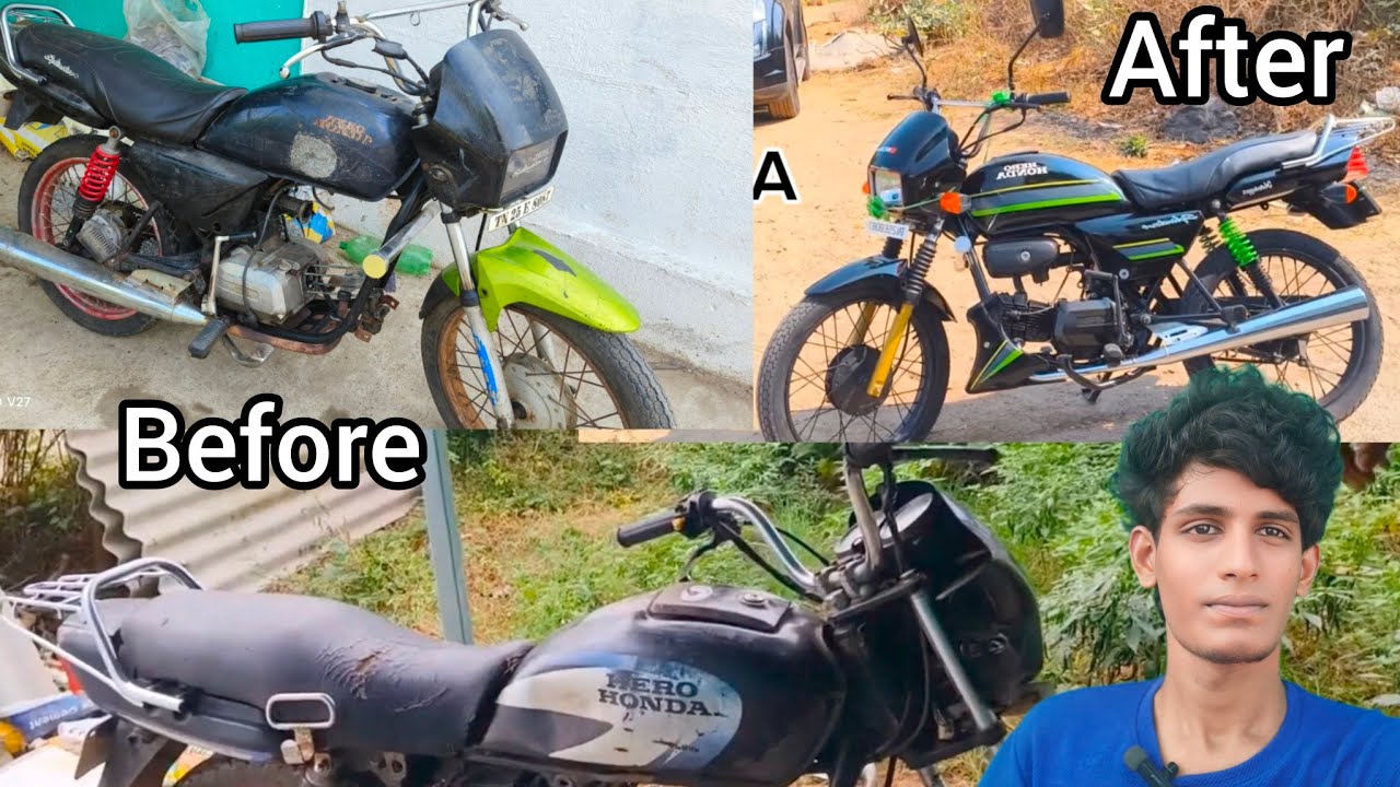 Hero Honda splendor Restoration 🔥|Best Modified |TTF - YouTube