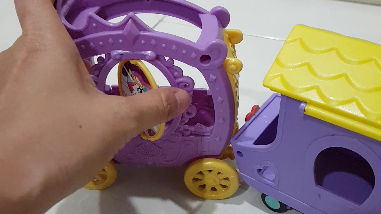 My little pony explore equestria friendship express train - YouTube