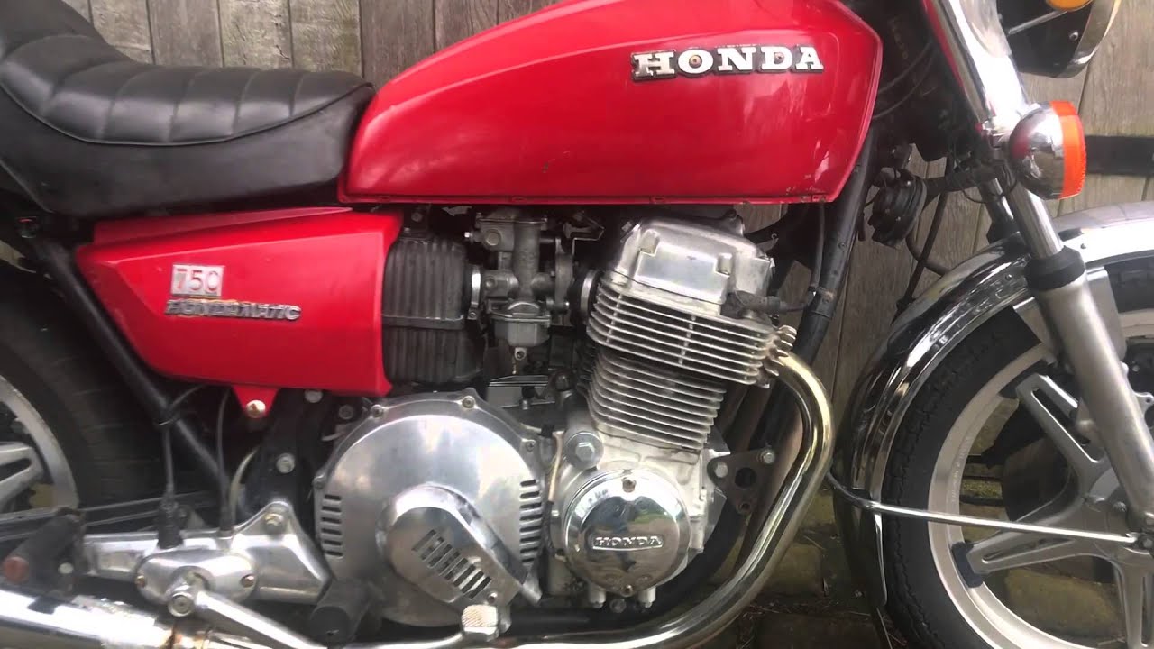 Honda CB750A 1978 Automatic Classic Road Bike for sale on eBay - YouTube