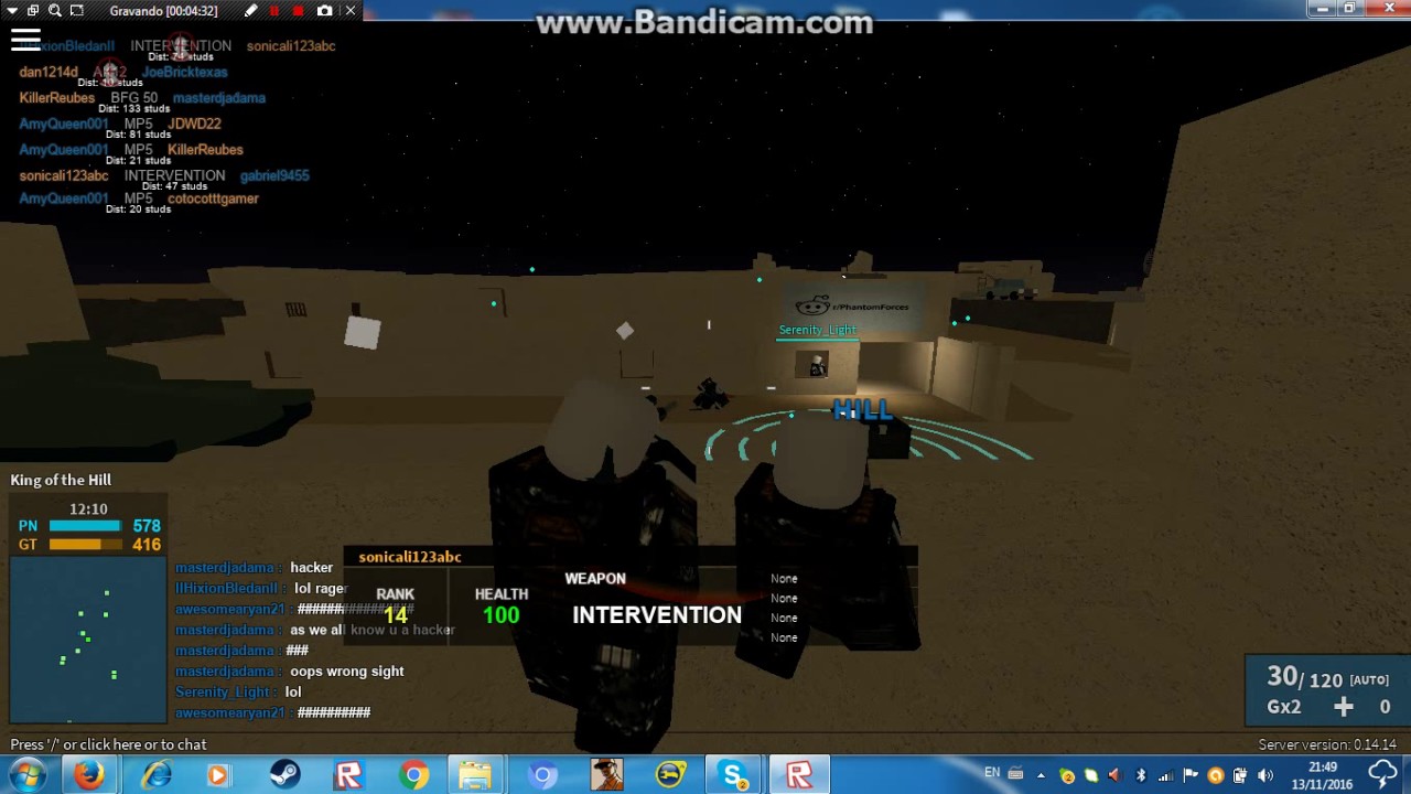 HACKS + BUGS + MORTE = ROBLOX Phantom Forces - YouTube