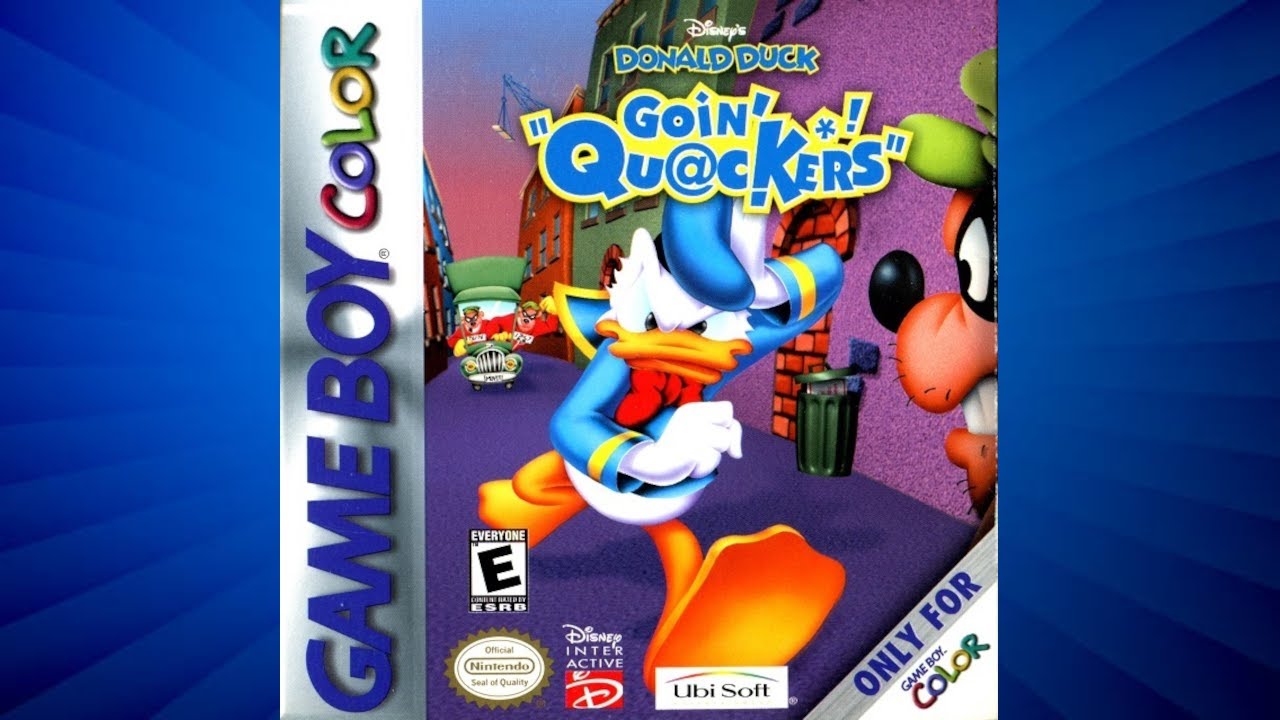 Disney's Donald Duck: Goin' Quackers - Nintendo Game Boy Color - YouTube