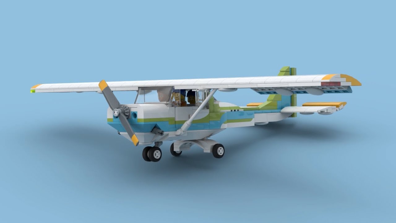 Cessna 172 Model with Movable Flight Components! - YouTube