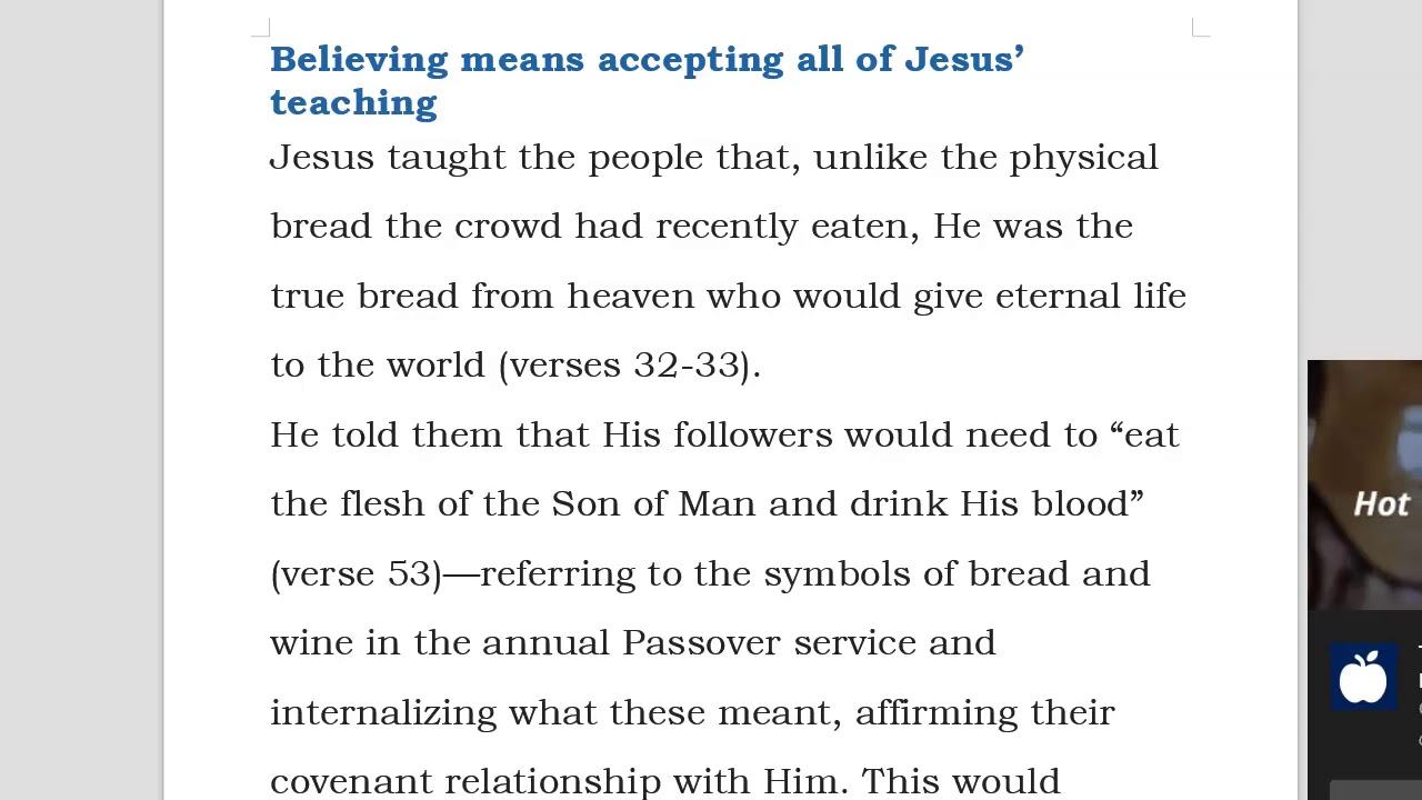 OSAS VS GOD'S WORD - YouTube