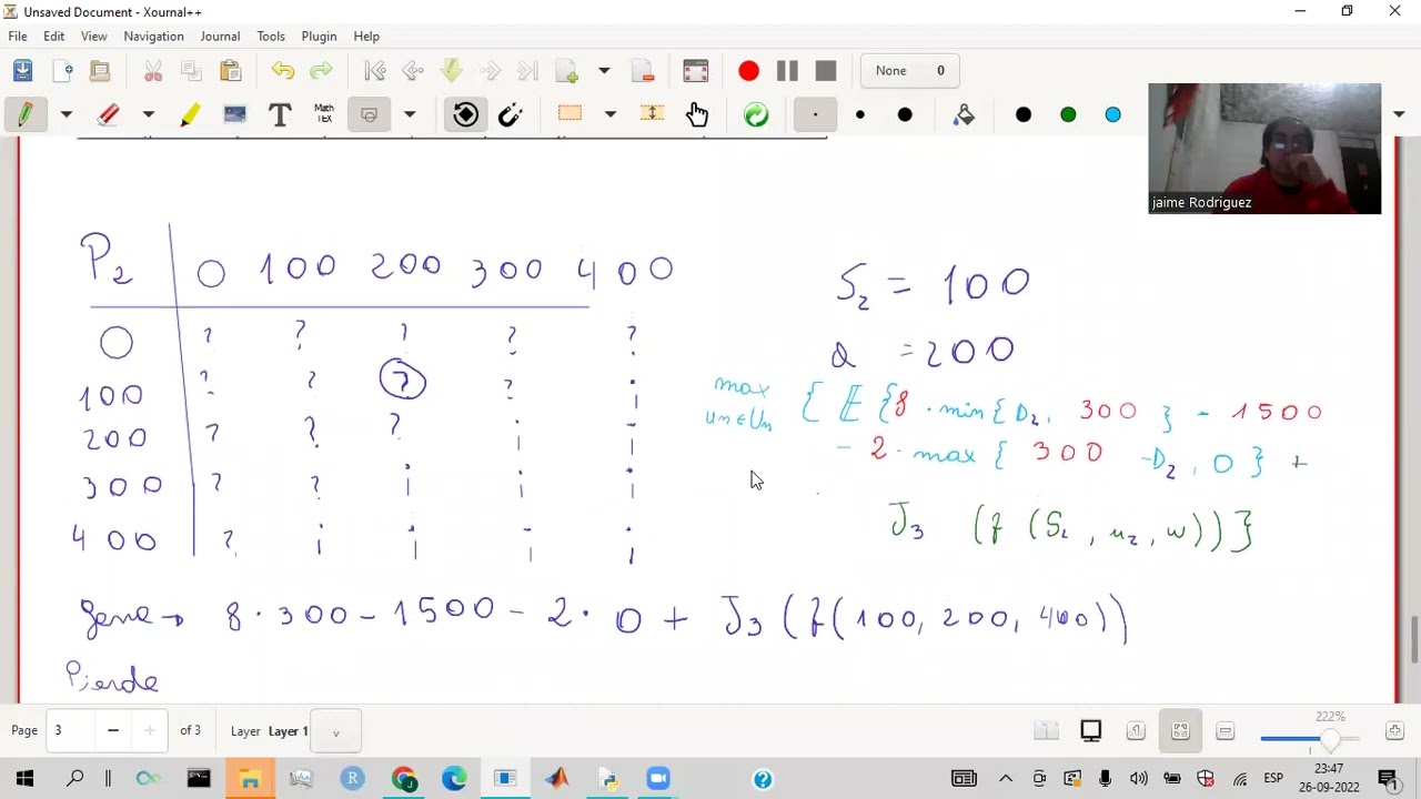 Parte 3 ejercicio programación dinámica estocástica con iteración - YouTube