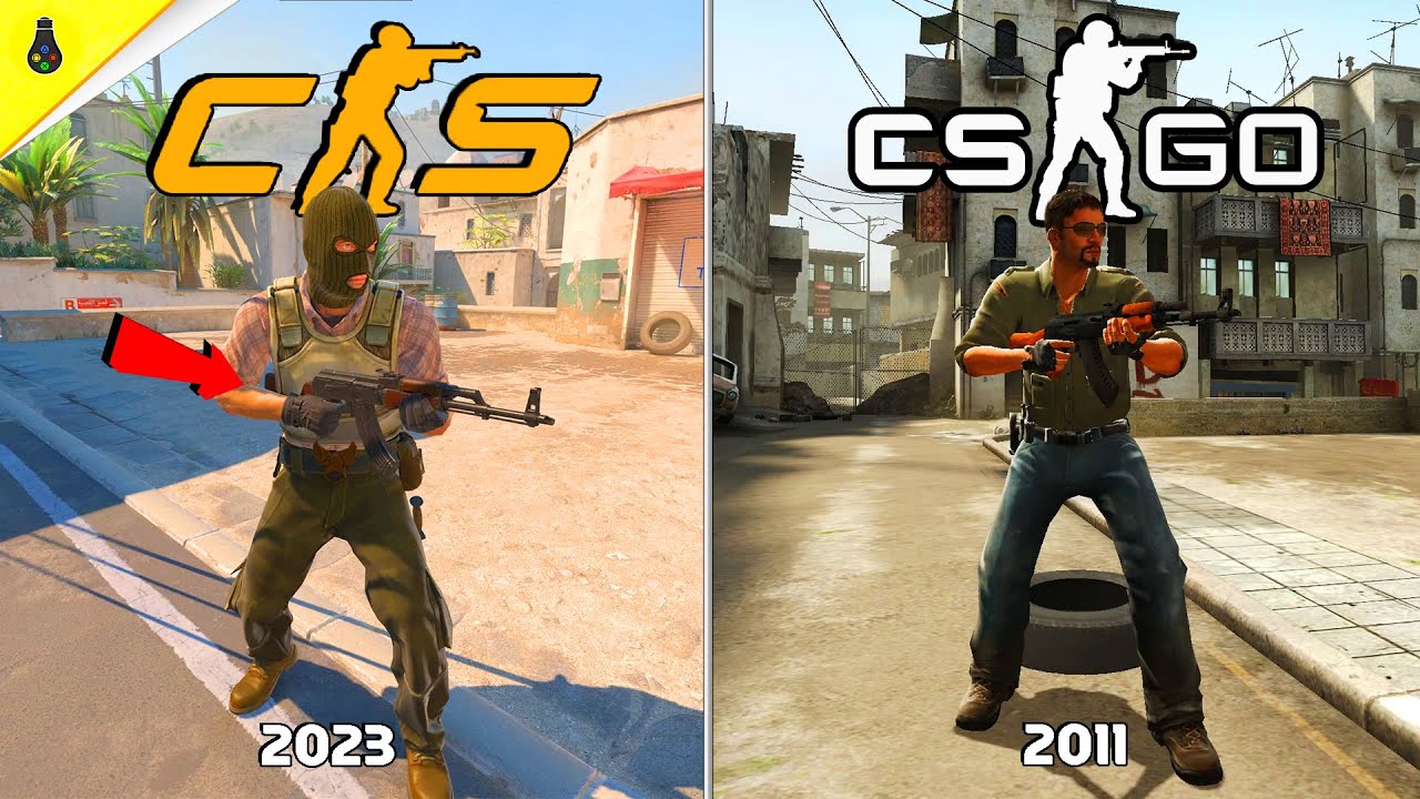 CS 2 vs CSGO 2011 - Details and Physics Comparison - YouTube