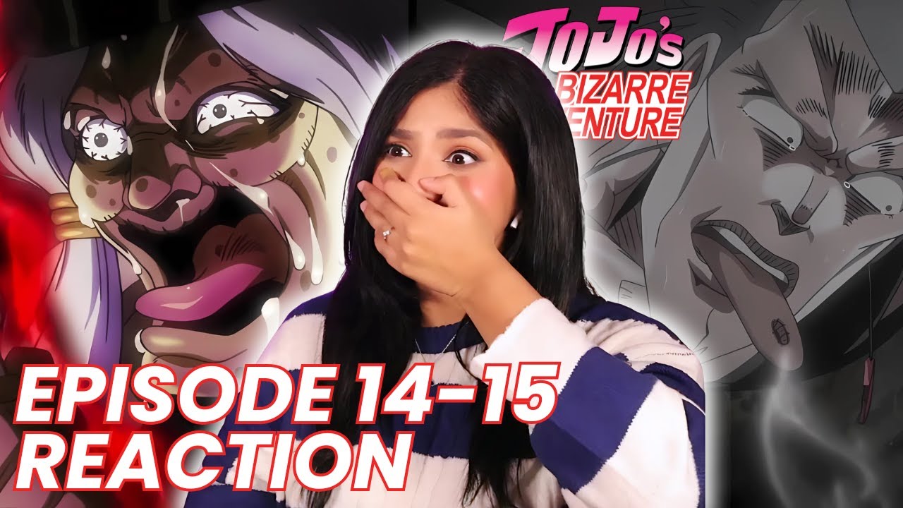 THIS LADY IS BAT-SH*T CRAZY! | JJBA Stardust Crusaders Episode 14 and ...