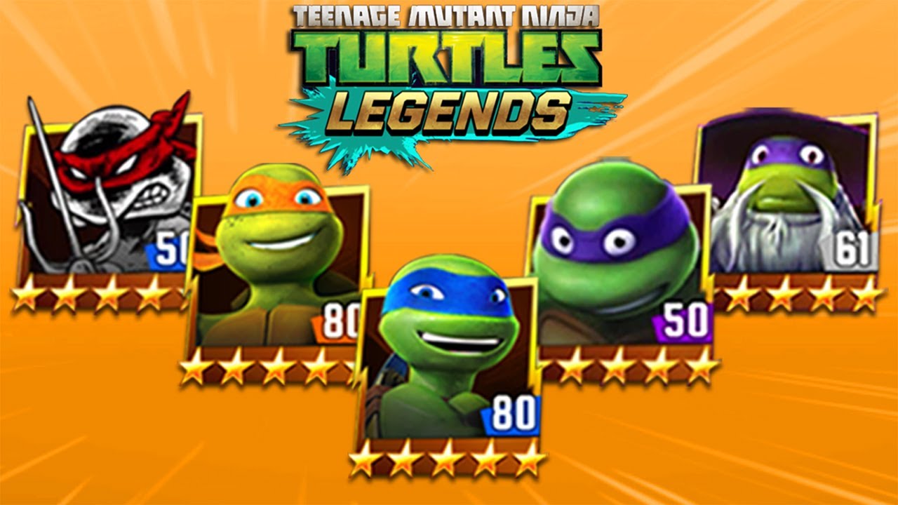 TMNT Legends Leo, Mikey, Donnie Classic, Raph Original, Donnie Larp ...