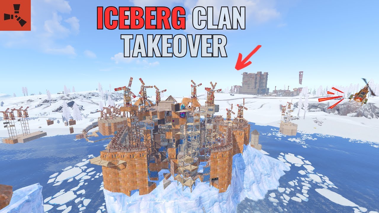 We RAIDED the BIGGEST ICEBERG BASE In Rust - OT Zerg Progression - YouTube