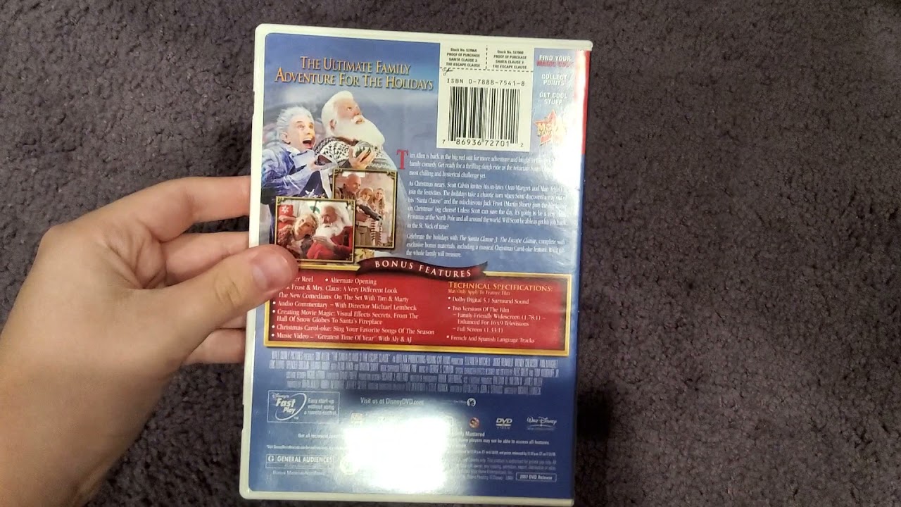 The Santa Clause 3: The Escape Clause (2006): DVD Review - YouTube