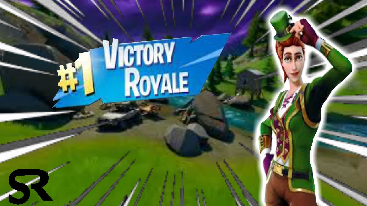 Amazing Fortnite Victory Royal (First Video) - YouTube