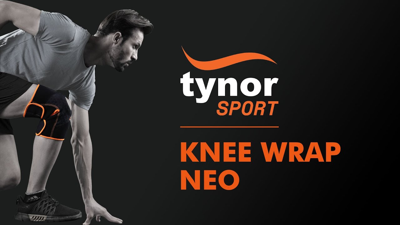 KNEE WRAP NEO (4 01) for compression and supporting knee muscles during ...