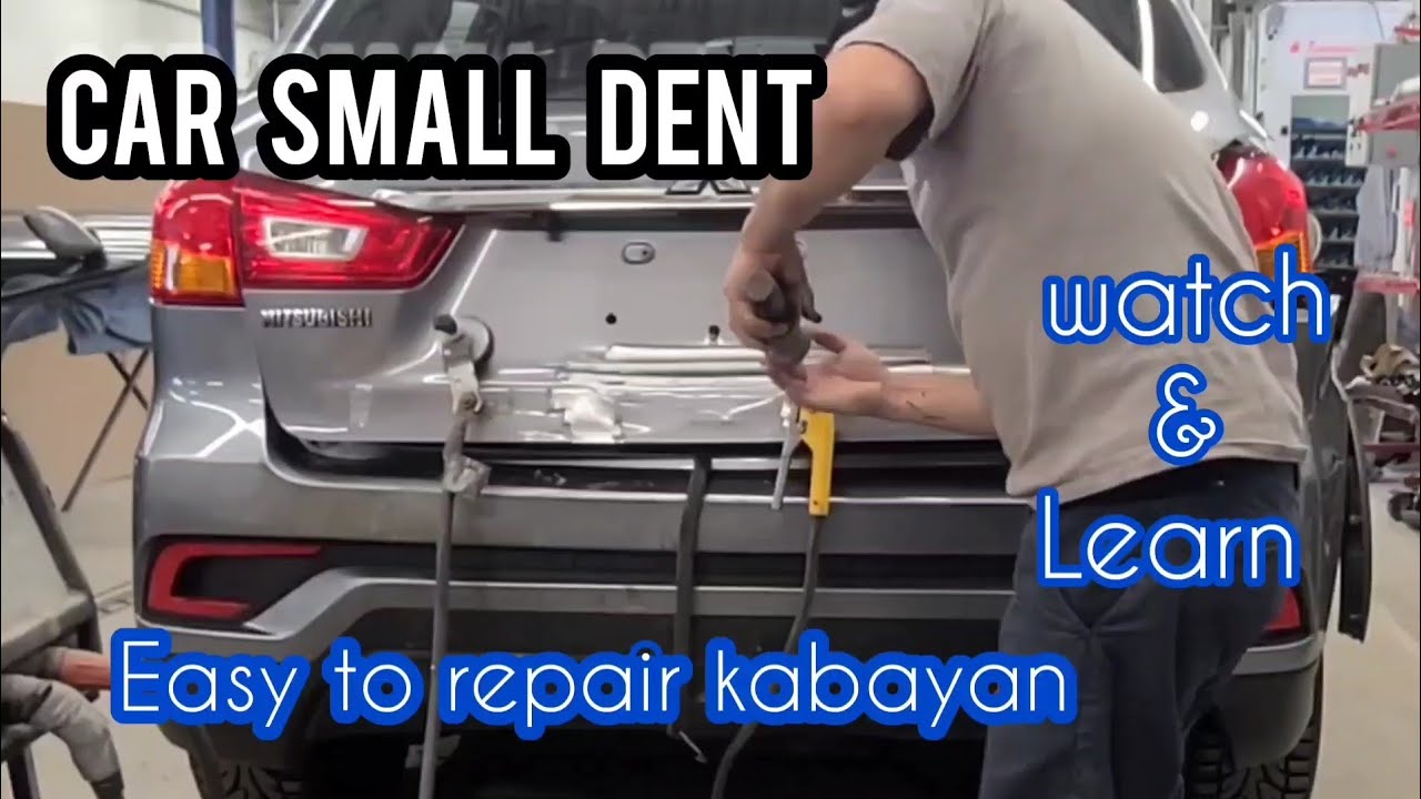 Paano e repair Car body damage,step by step tutorial,watch & learn ...